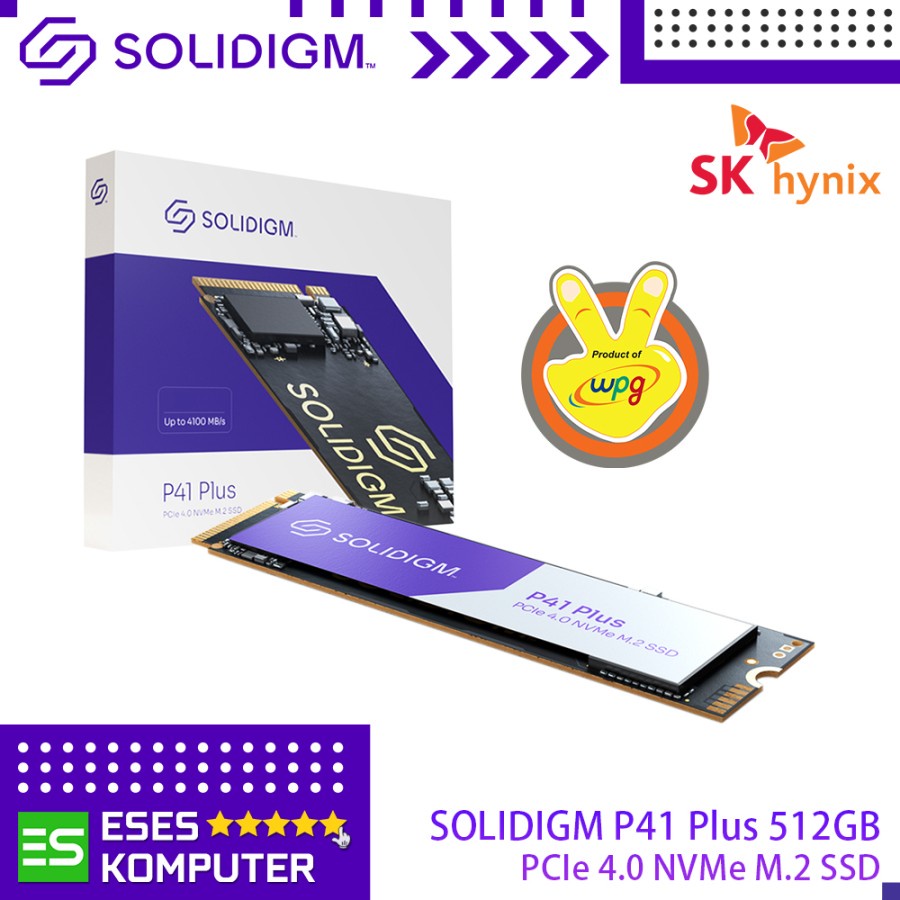 Jual SSD SOLIDIGM P41 PLUS 512GB M.2 2280 PCIe 4.0 x4 NVMe | Shopee ...