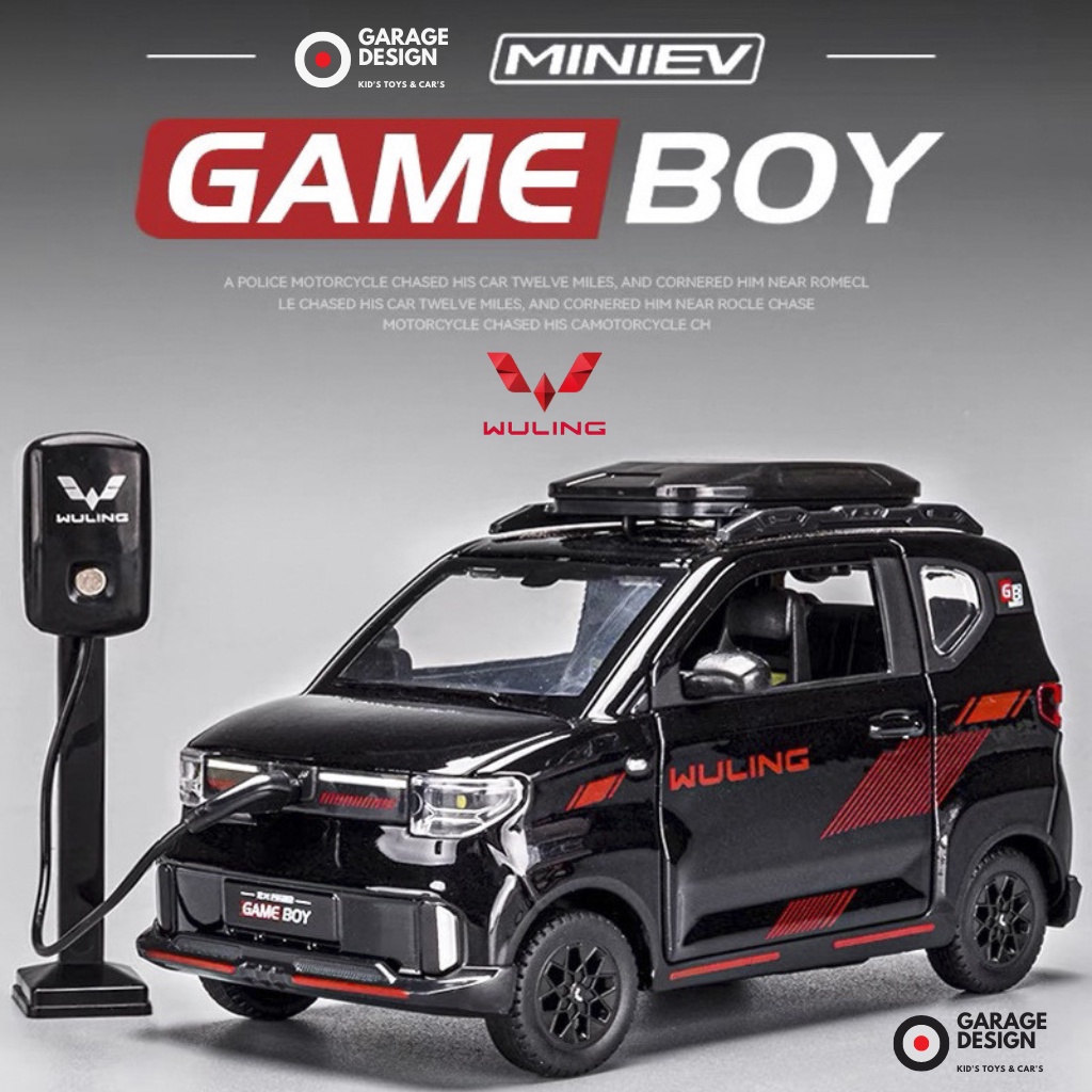 Jual Diecast Miniatur Mobil Wuling MINI EV GAMEBOY Skala 1:24 - Pajangan Koleksi Mobil Miniatur ...