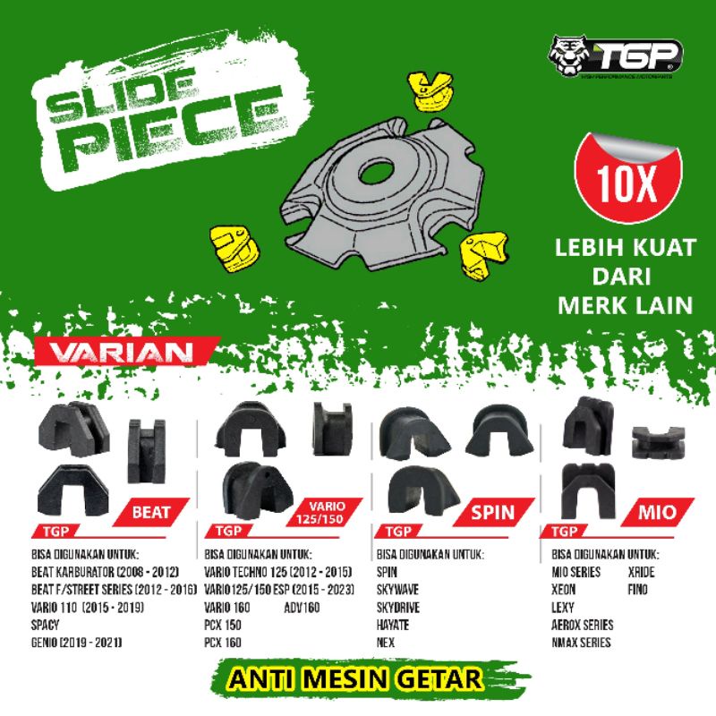 Jual Slider Piece Slide Tutup Rumah Roller Honda Beat Vario 110 Scoopy ...