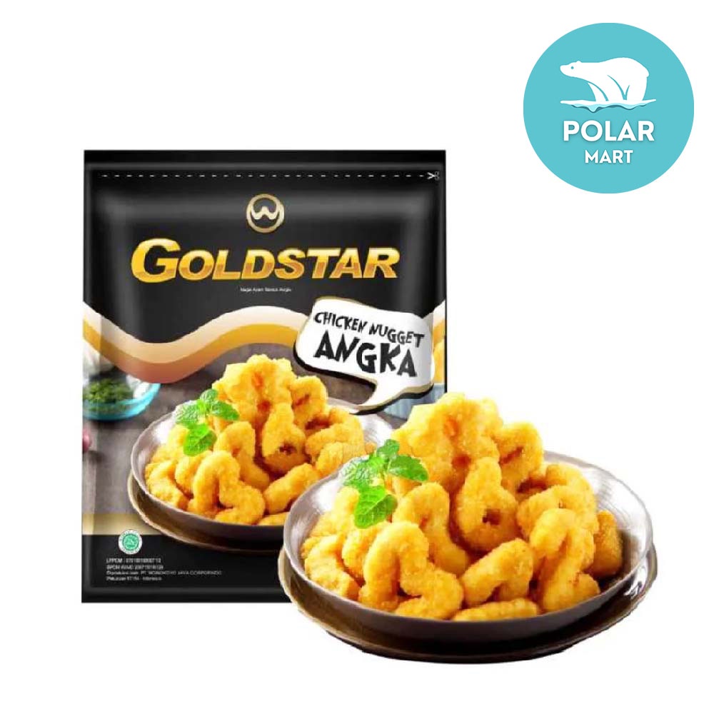 Jual Goldstar Chicken Nugget Angka 500 Gram (FROZEN FOOD BANDUNG ...