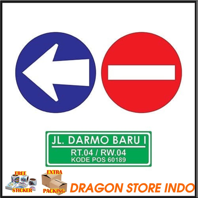 Jual Promo Rambu Petunjuk Arah Perboden dan Nama Jalan Elegan | Shopee ...
