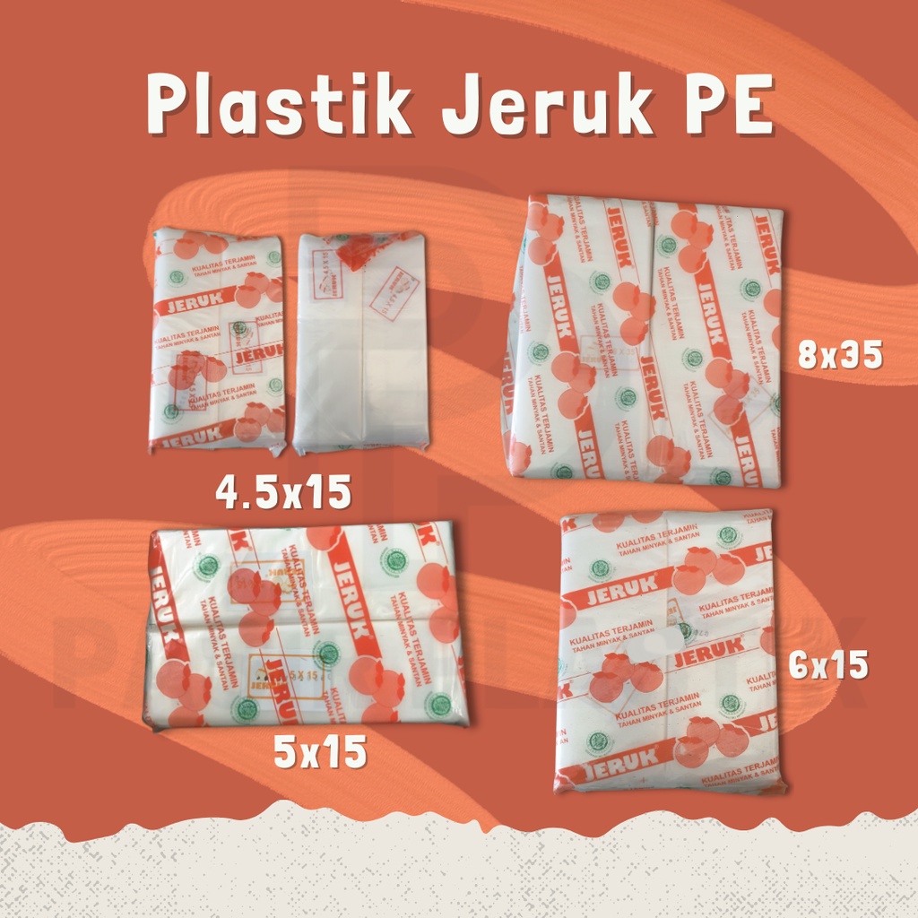 Jual PLASTIK ES BATU TAHAN PANAS DINGIN JERUK PE 4.5X15 5X15 6X15 7X20 ...