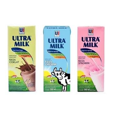 Jual Susu UHT Ultra Milk 250 ml | Shopee Indonesia