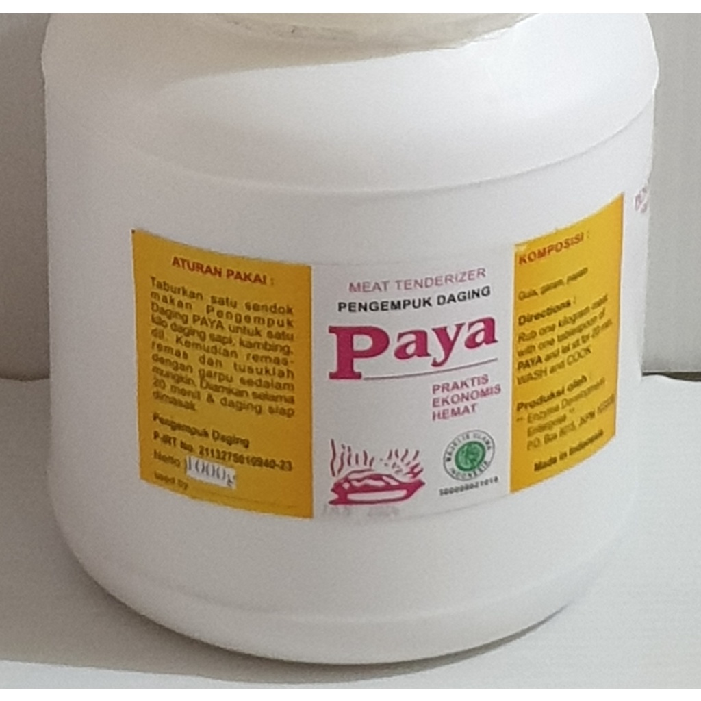 Jual Paya Pengempuk Daging 1 kg | Shopee Indonesia