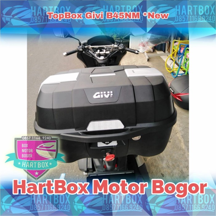 Jual GIVI B45NM NEW 2022 BOX MOTOR GIVI B 45 N B45 TOP BOX PANNIER | Shopee Indonesia