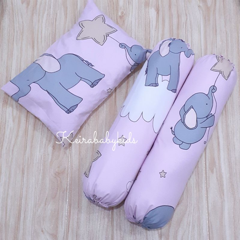 Jual Bantal Guling Bayi (sarung + isi) (1 bantal + 2 guling bayi ...