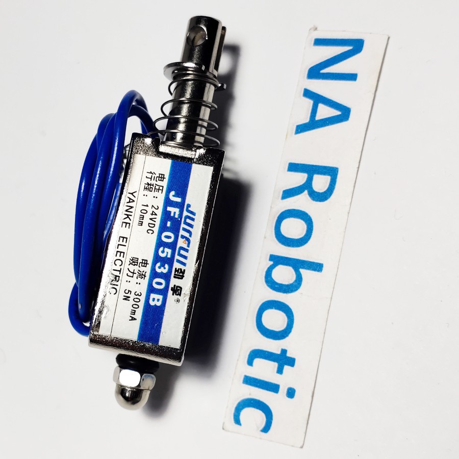 Jual Push Pull Solenoid JF-0530B 24V Electromagnet | Shopee Indonesia