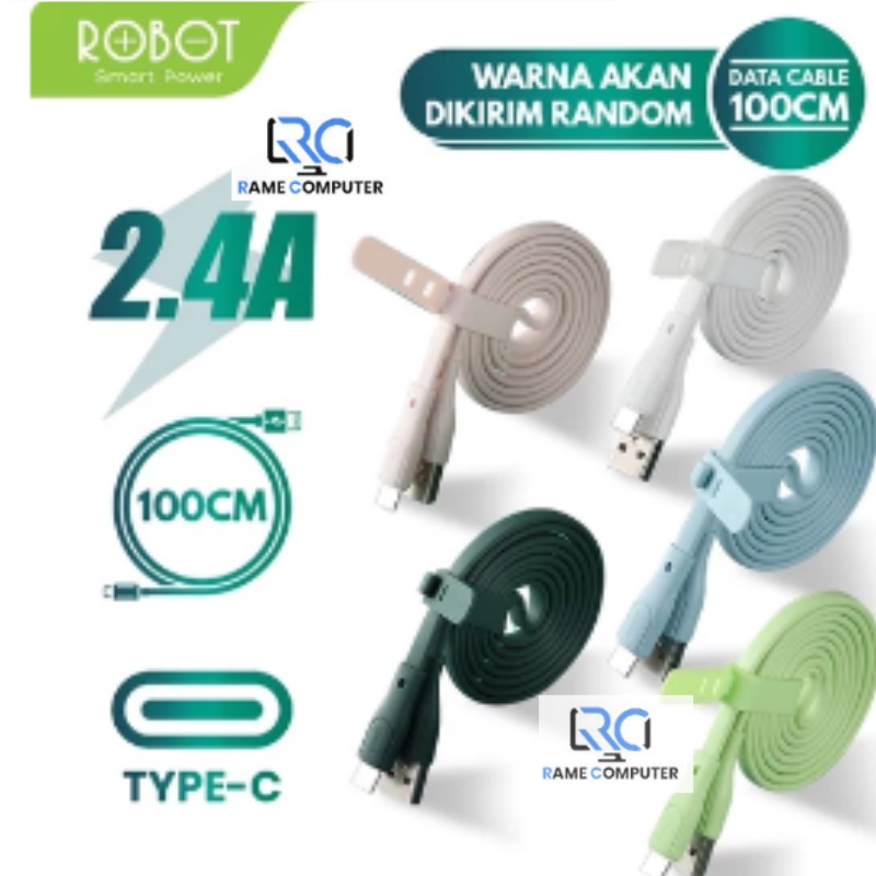 Jual Kabel Data Robot RGC100 Type-C Original | Shopee Indonesia