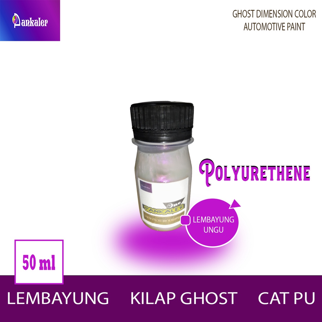 Jual Pankaler Cat Lembayung Ungu Purple Violet Mutiara PU Ukuran Botol ...