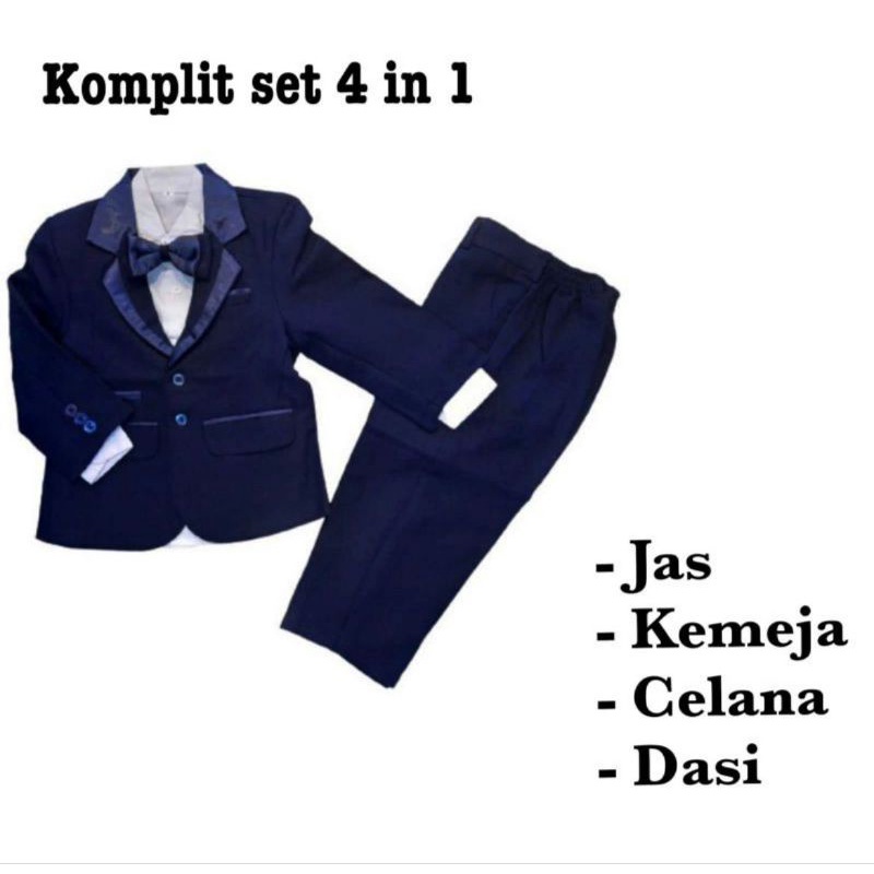 Jual JAS PREMIUM ORIGINAL PRODUCT JAS ANAK LAKI LAKI HITAM , JAS BIRU ...