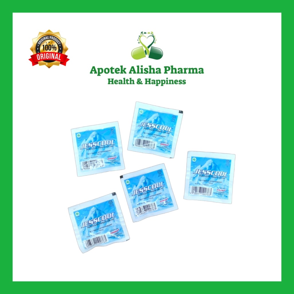 Jual Jesscool Effervescent ( 5 sachet ) - Jescol Meredakan Sariawan Sakit Tenggorokan | Shopee ...