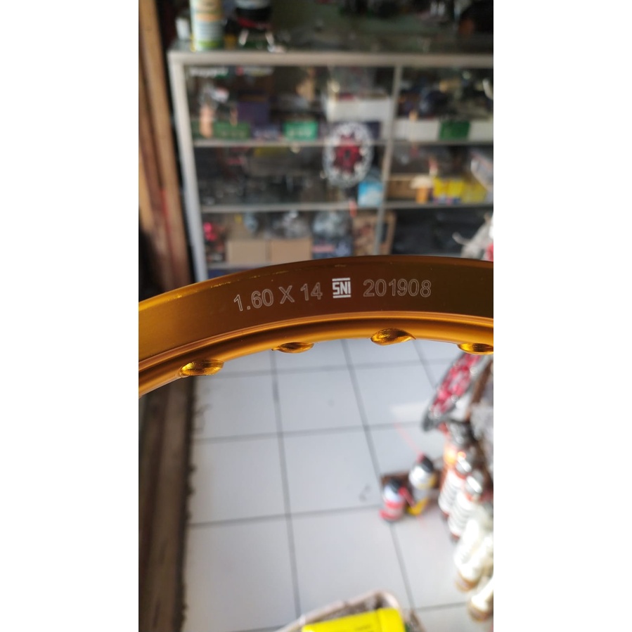 Jual velg Comet Gold ring 14 lebar 160 14/160 | Shopee Indonesia