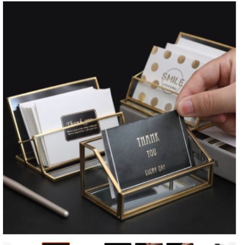 Jual tempat kartu nama kotak placement name card dekorasi estetik ...