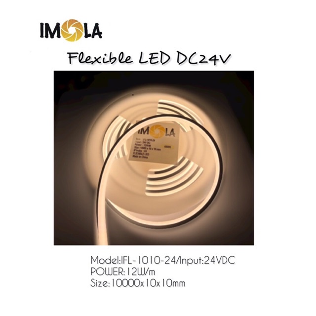 Jual imola Lampu Flexible LED DC24V/lampu Neon flex LED 12wat/meter | Shopee Indonesia