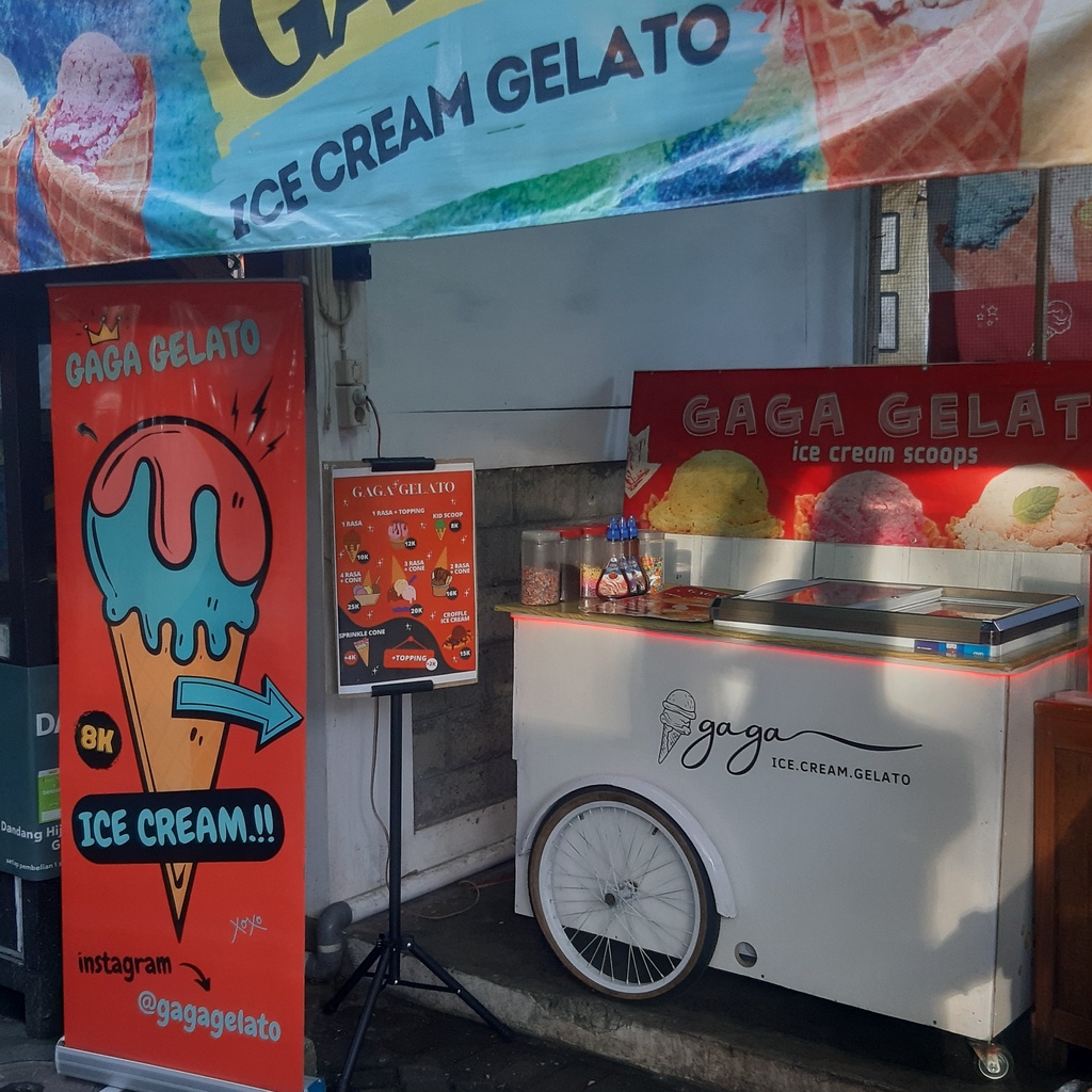 Jual PAKET USAHA ICE CREAM GELATO LENGKAP dengan Freezer Showcase ...