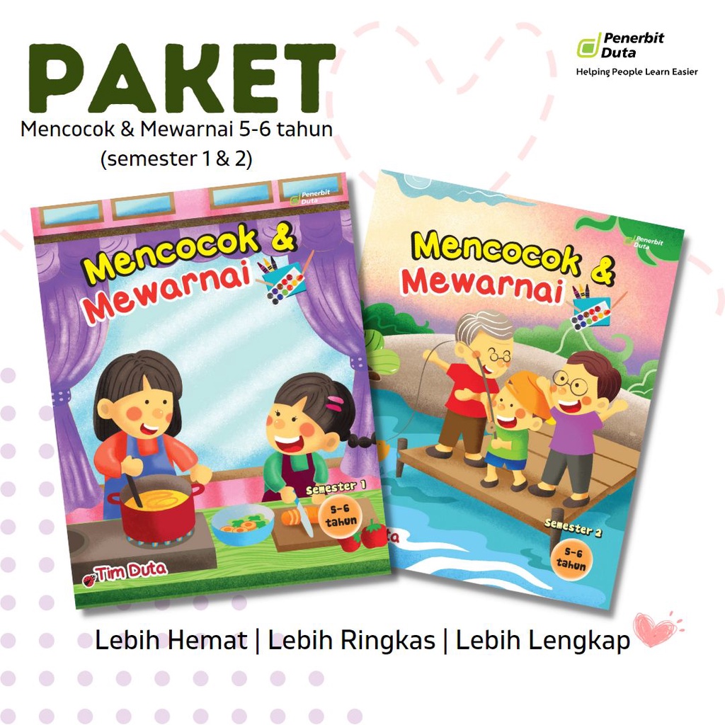 Jual Paket Mencocok dan Mewarnai 5-6 tahun | Shopee Indonesia