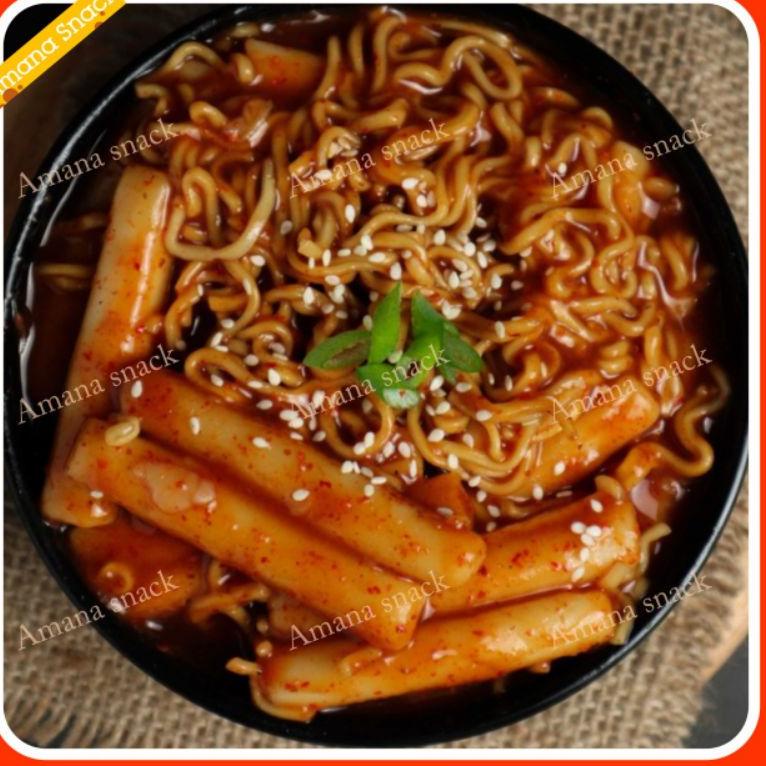 Jual Free Ongkir Topokki Ramyeon Rabokki Makanan tteokbokki camilan ...