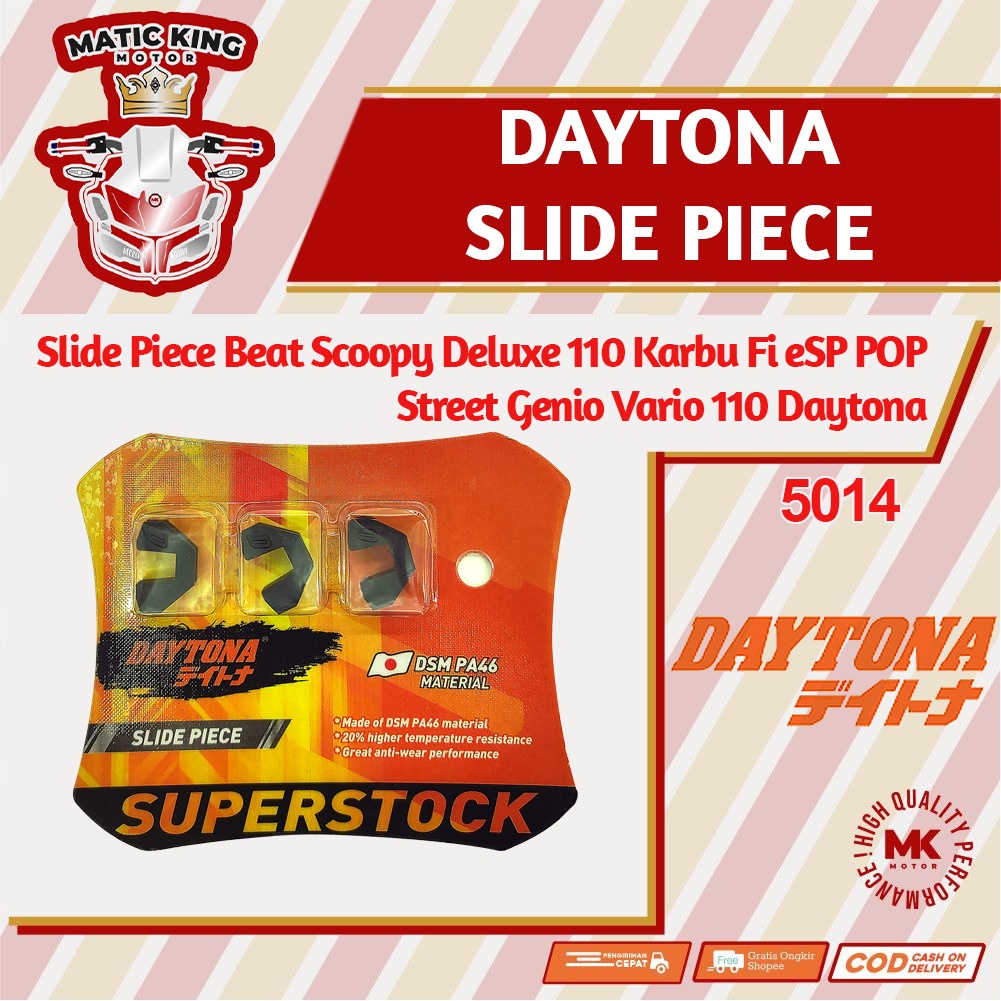 Jual Daytona Slider Slide Piece Beat Scoopy Vario Genio Deluxe Spacy ...