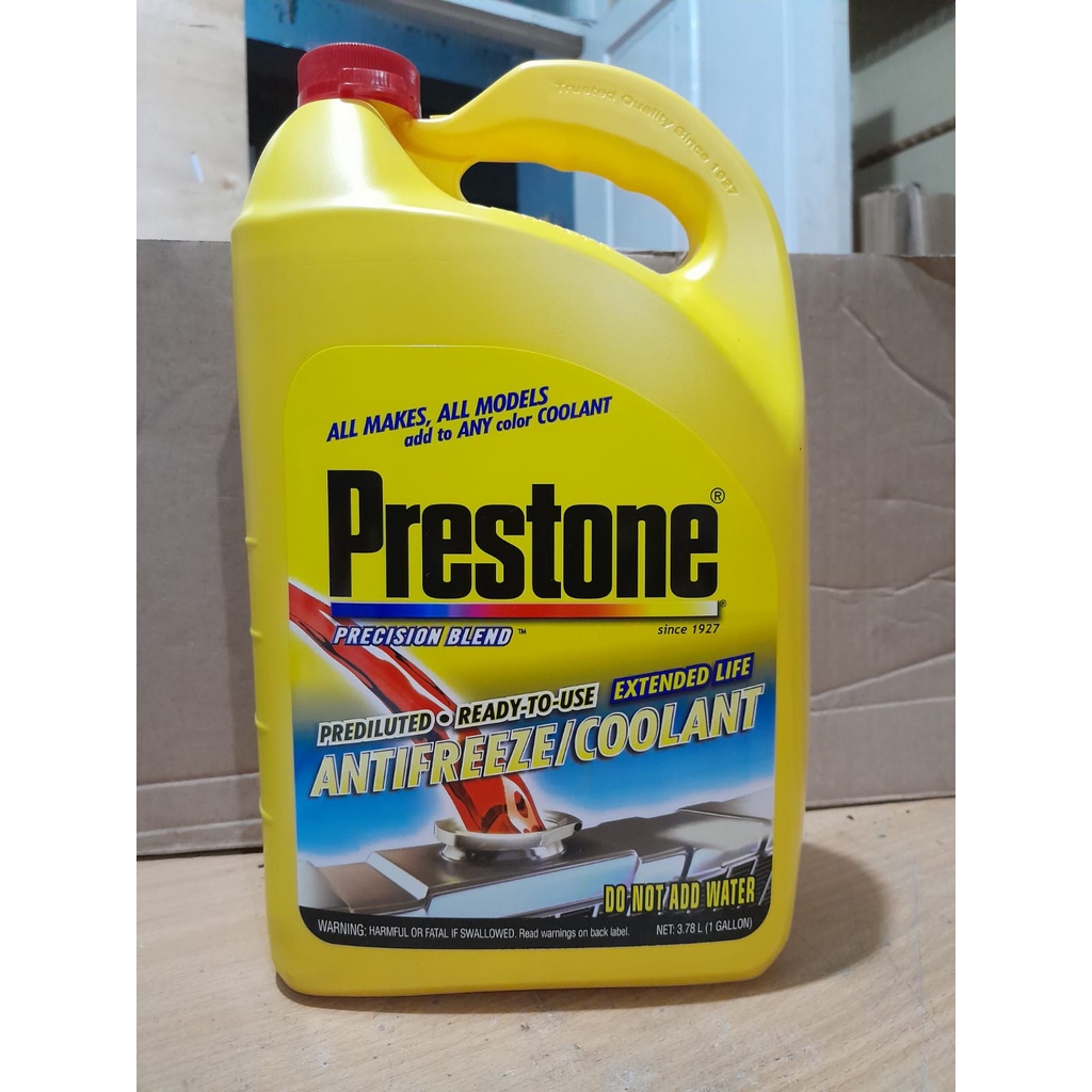 Jual AIR RADIATOR / RADIATOR COOLANT PRESTONE MERAH GALON 3.78 L (1 ...