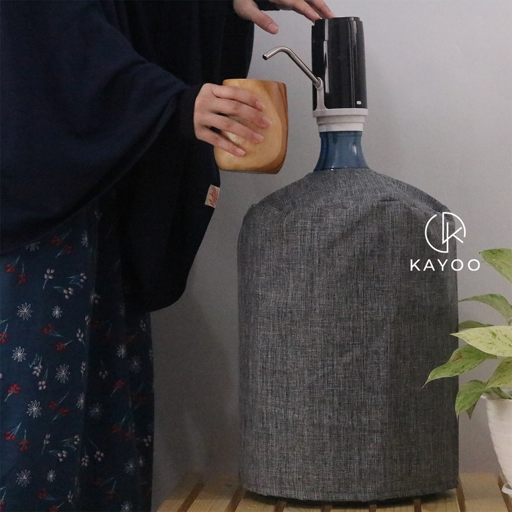Jual Sarung Galon Pompa Cover Penutup Galon Bawah Duduk Aqua Motif ...