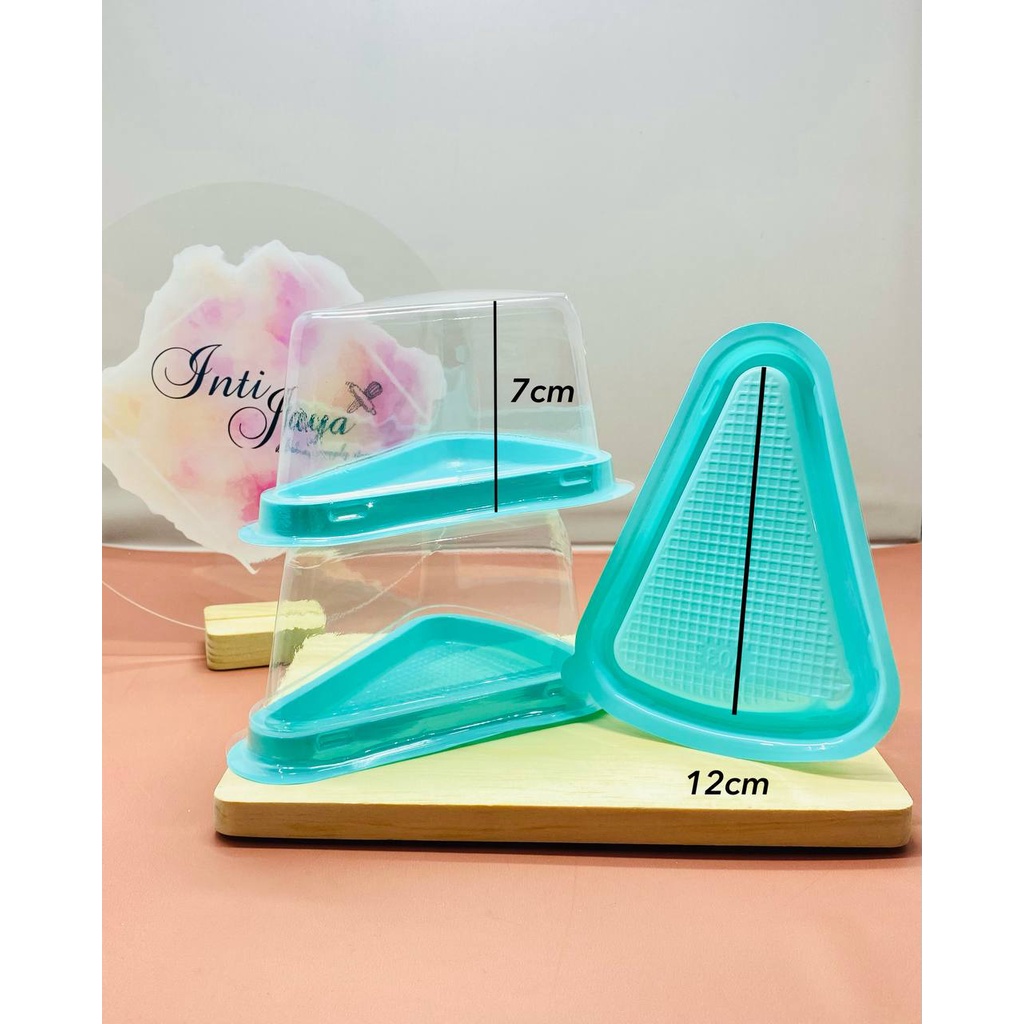 Jual TRAY CAKE SEGITIGA/MIKA KUE TART SEGITIGA/TRAY SLICE CAKE SEGITIGA ...
