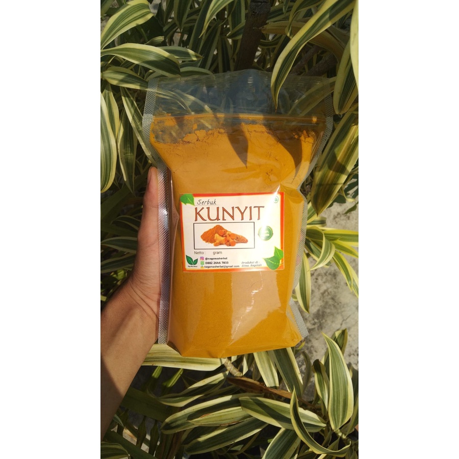 Jual Kunyit / Kunyit Bubuk Serbuk 1kg Murni 100% / Turmeric Powder ...