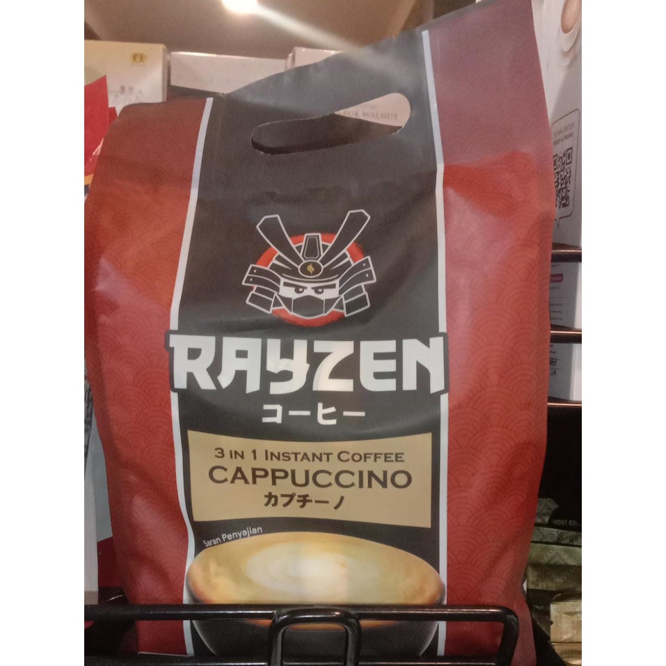 Jual Rayzen cappucino 3 in 1 instant coffee 20s | Shopee Indonesia