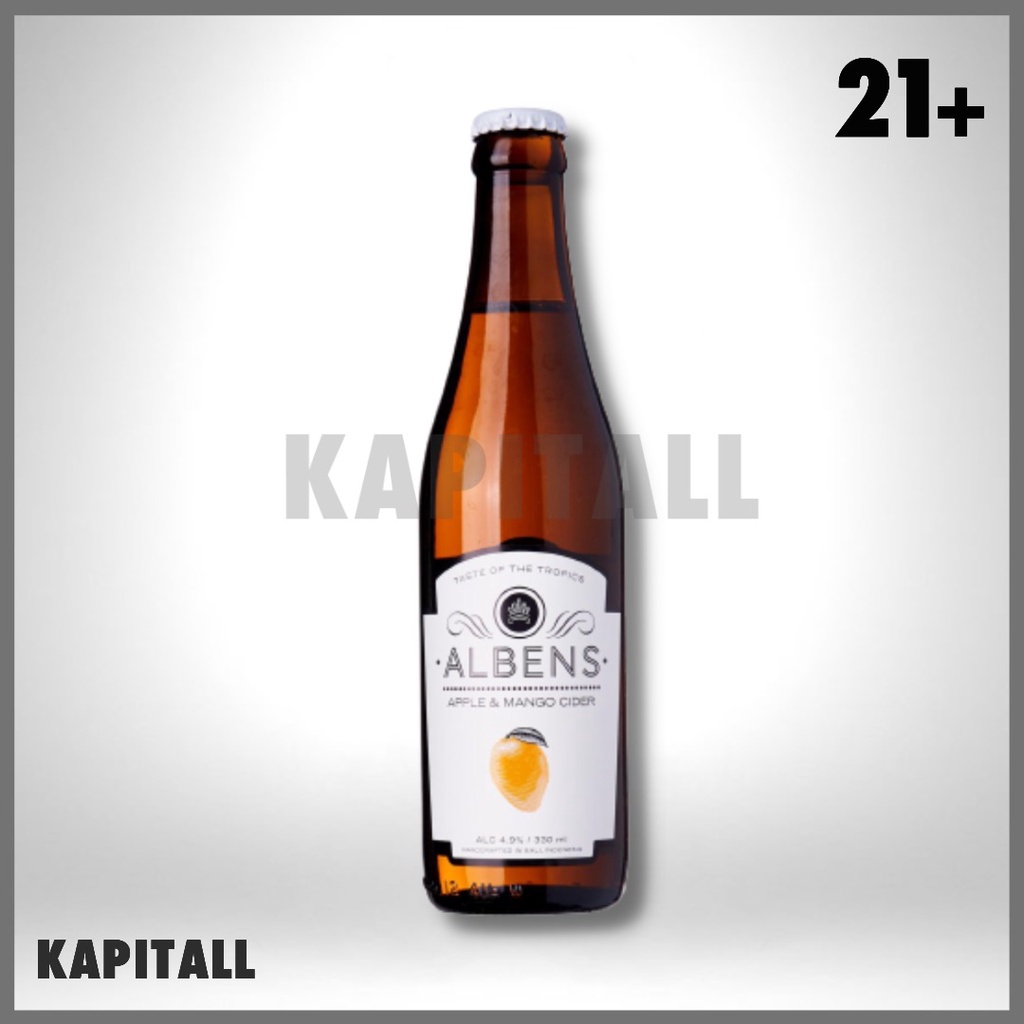 Jual ALBENS MANGO APPLE CIDER 330ml | Shopee Indonesia