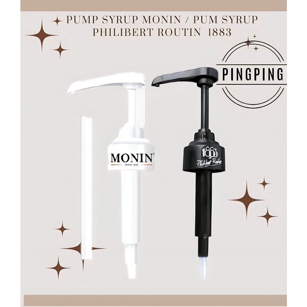 Jual Syrup Pump / Pompa Botol Sirup Philibert Routin 1883 / Pompa Botol ...