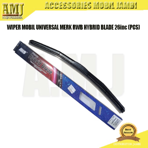 Jual WIPER MOBIL UNIVERSAL MERK RWB HYBRID BLADE 26inc (PCS) | Shopee ...