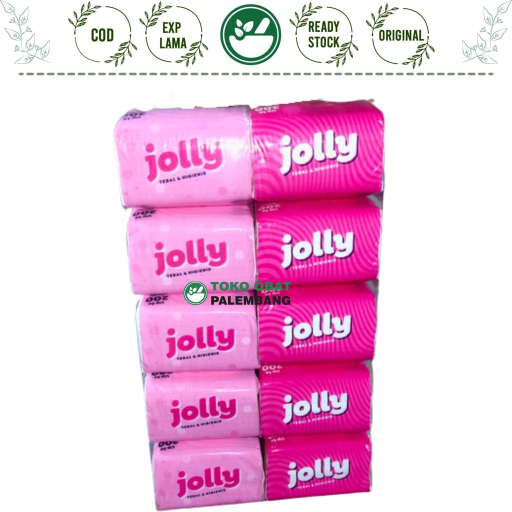 Jual 10 PCS TISU JOLLY POP UP 200'S TISUE JOLY KULINER TISSUE TISUE ...