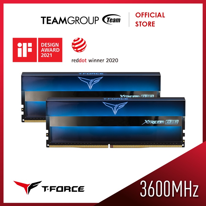 Jual TEAMGROUP Memory DDR4 XTREEM ARGB Gaming 2x8GB 3600Mhz - ARGB ...
