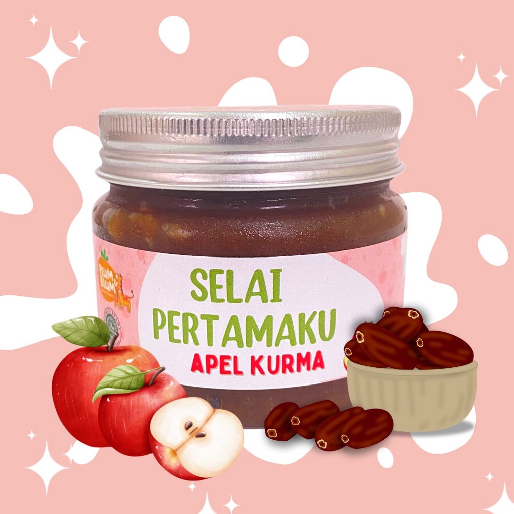 Jual Plum & Blum Selai Mpasi Selai Kurma Selai Kacang Pemanis Alami ...