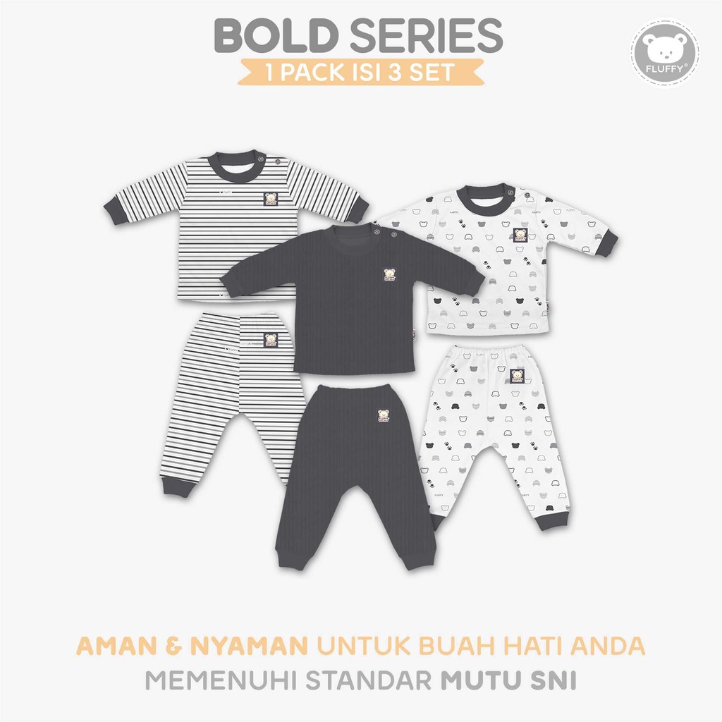 Jual FLUFFY Stelan Oblong PJG-PJG BOLD (Isi 3Pasang) SOJJSR/SOJJXR CHA ...