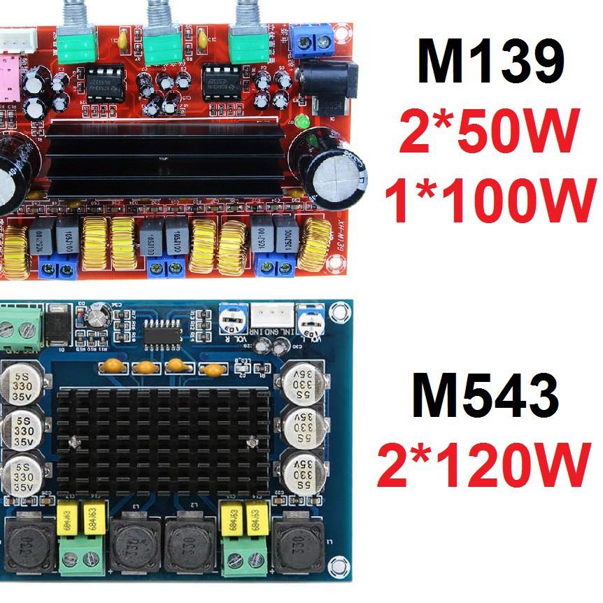 Jual M139 M543 Kit Power Amplifier Class D TPA3116D2 2x50W+100W 2x120W Stereo Subwoofer XH-M139 ...