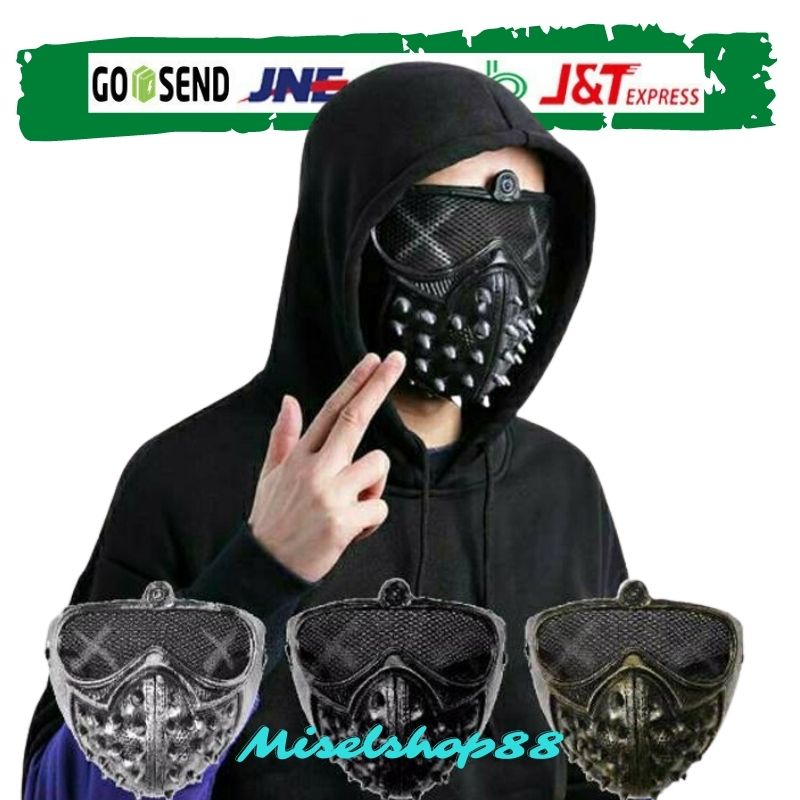 Jual Topeng Urbex Watchdog Murah Cosplay Halloween Masquerade Mask ...