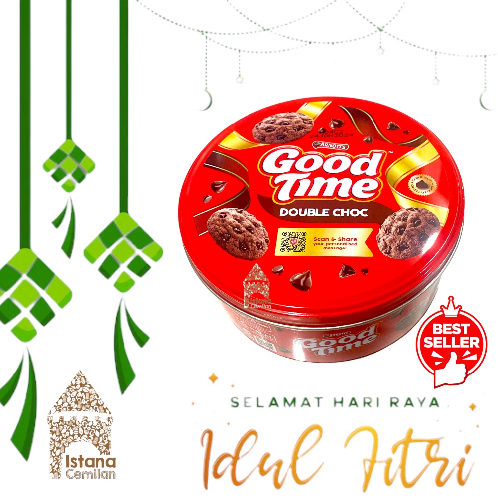 Jual PROMO ! Good Time Chocochip Cookies Kaleng 149 Gram Kue Parsel ...