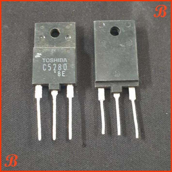Jual TRANSISTOR C5280 SILICON NPN 600V 8A UNTUK CRT HORIZONTAL ...