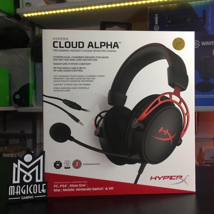 Jual Hyperx Cloud Alpha Pro Gaming Headset Original Quality Skygarden.Official | Shopee Indonesia