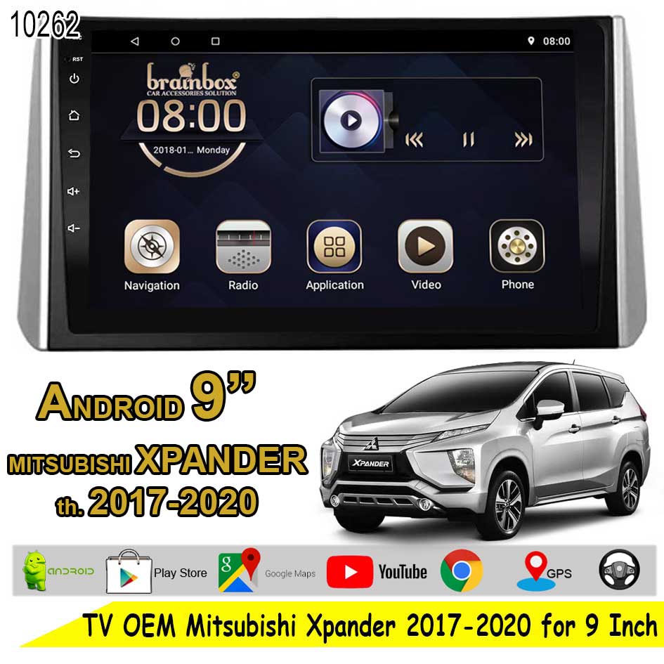 Jual Head Unit Android OEM Mitsubishi Xpander TV Mobil Tape Android ...
