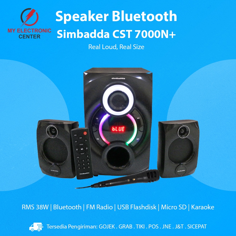 Jual Speaker Bluetooth Simbadda CST 7000N+ Aktif Komputer PC Laptop ...