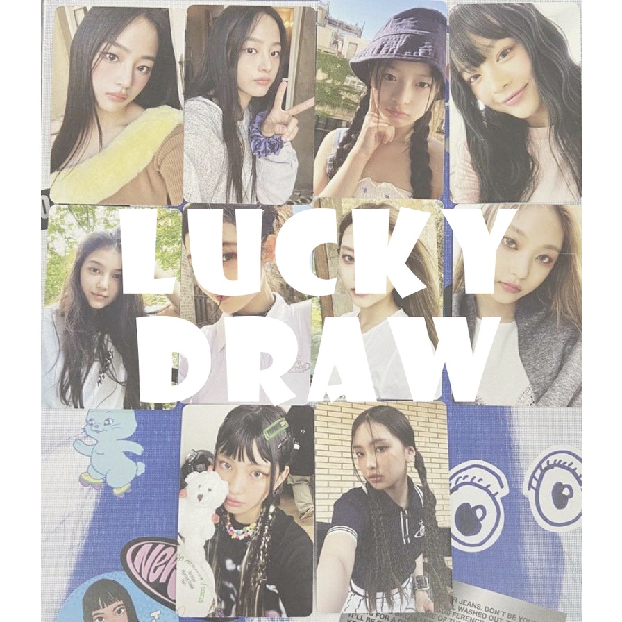 Jual [LUCKY DRAW] OFFICIAL PHOTOCARD NEWJEANS | Shopee Indonesia