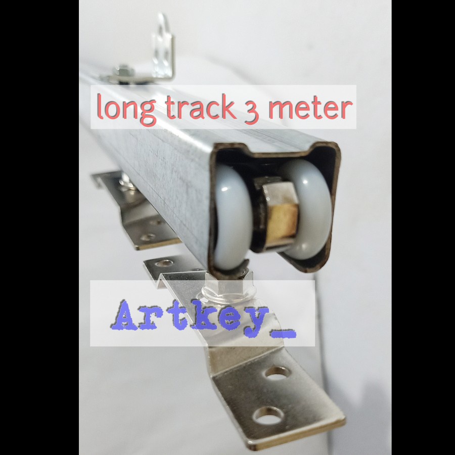Jual REL PINTU SLIDING/GESER GALVANIS/BESI TEBAL PANJANG 3 METER ...