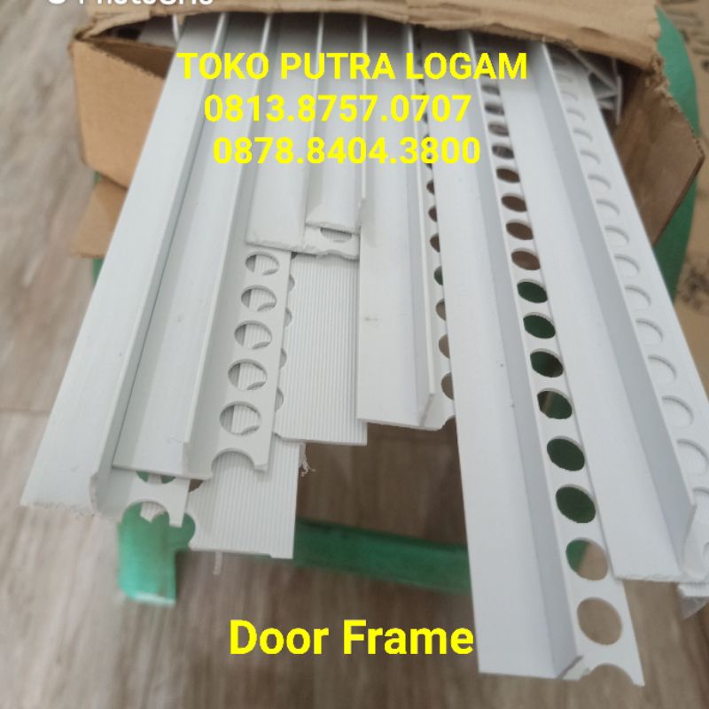 Jual Door frame PVC UPVC DF10W perdus 100btg | Shopee Indonesia