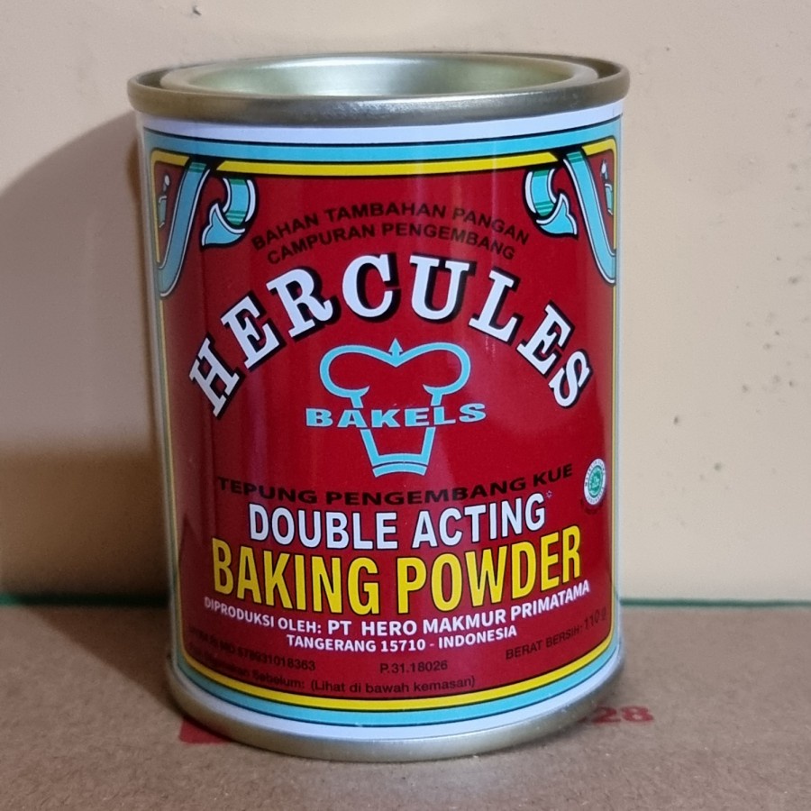Jual HERCULES Baking Powder Double Acting 110 gr Bakels Premium ...