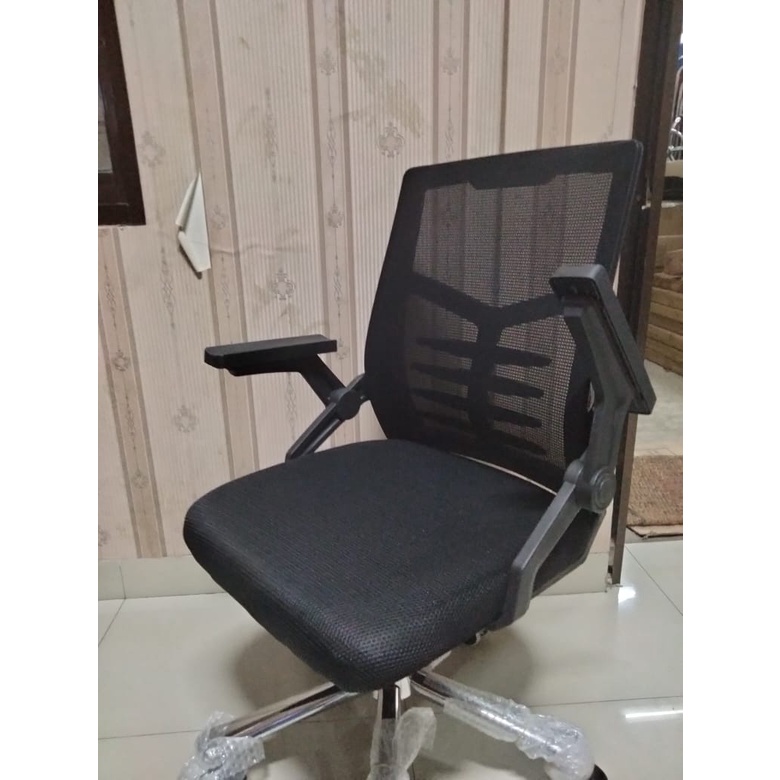 Jual Kursi Jaring Kantor Kursi staff Kursi Putar / Kerja Kk 4410 Bandung | Shopee Indonesia