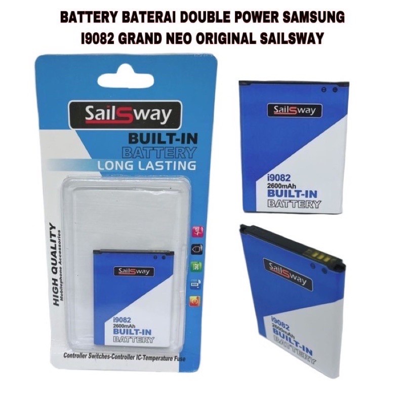Jual BATTERY BATERAI DOUBLE POWER SAM I9082 GRAND NEO ORIGINAL SAILSWAY ...