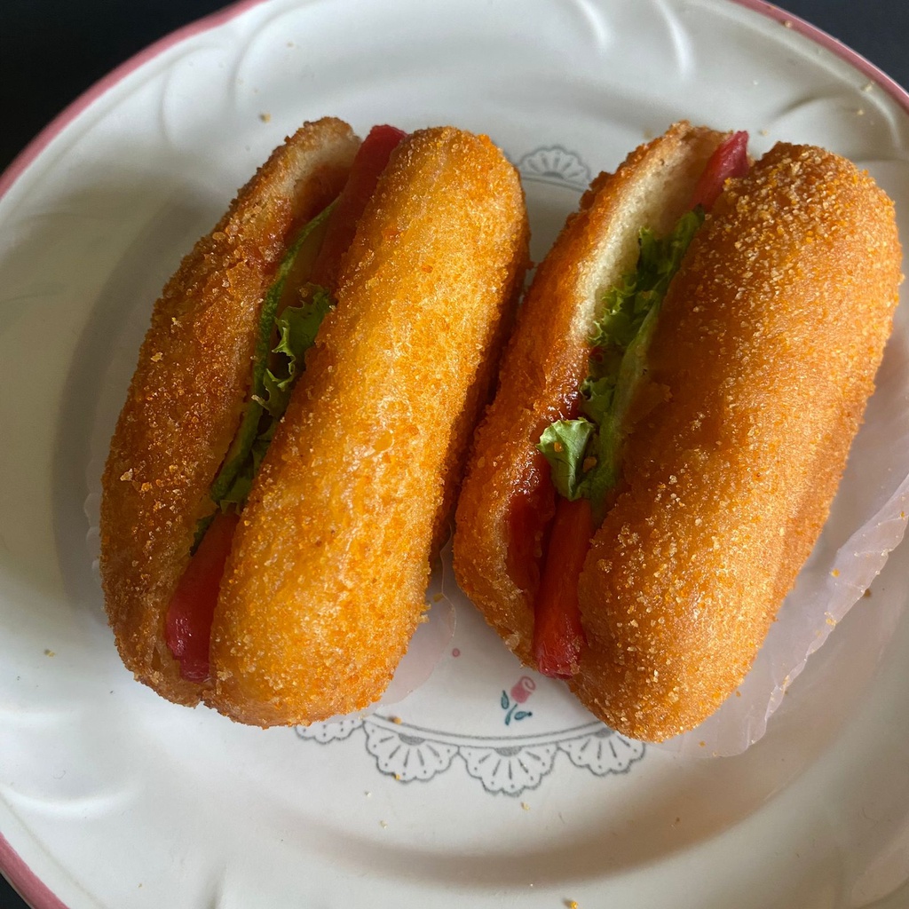 Jual Roti Goreng Sosis | Roti Goreng Daging Sosis | Jajanan Pasar ...