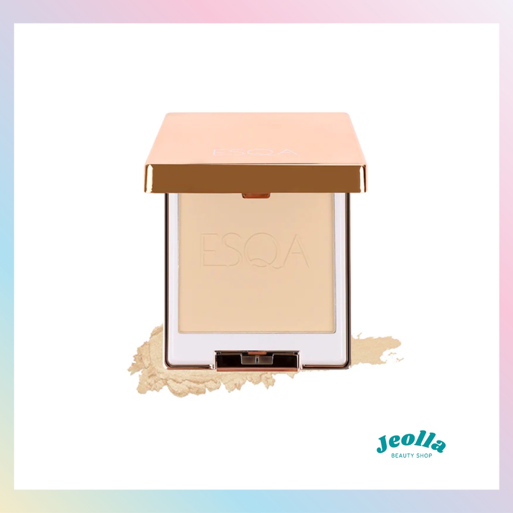 Jual ESQA Flawless Powder Foundation (Vanilla, Custard, Granola ...