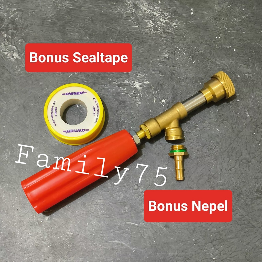 Jual Paket Stik semprotan 20cm Gun steam cuci motor mobil sprayer ...